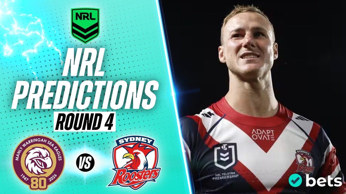 Manly Sea Eagles vs Sydney Roosters NRL Round 4 Tips - Roosters Tipped ...