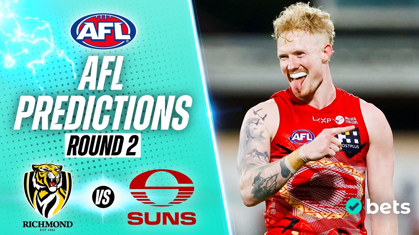 Richmond Tigers vs Gold Coast Suns AFL Round 2 Tips - Suns make no ...