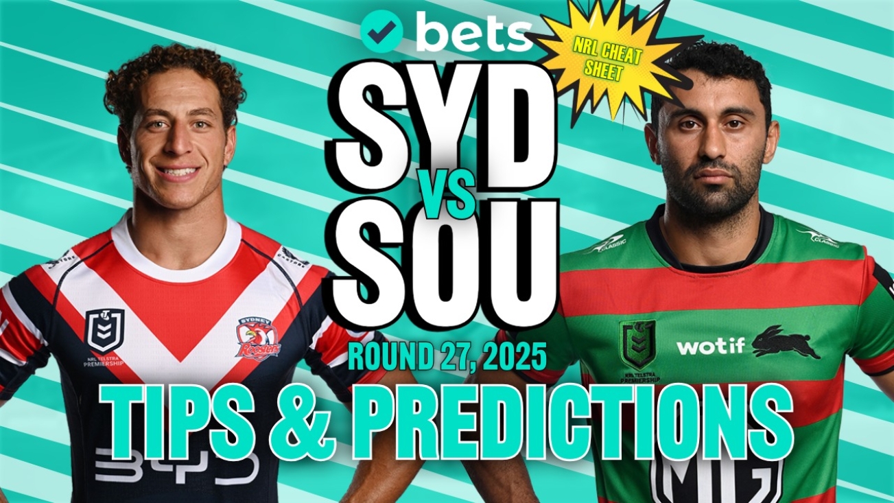 Sydney Roosters vs South Sydney Rabbitohs NRL Round 27 Tips - Aussie ...