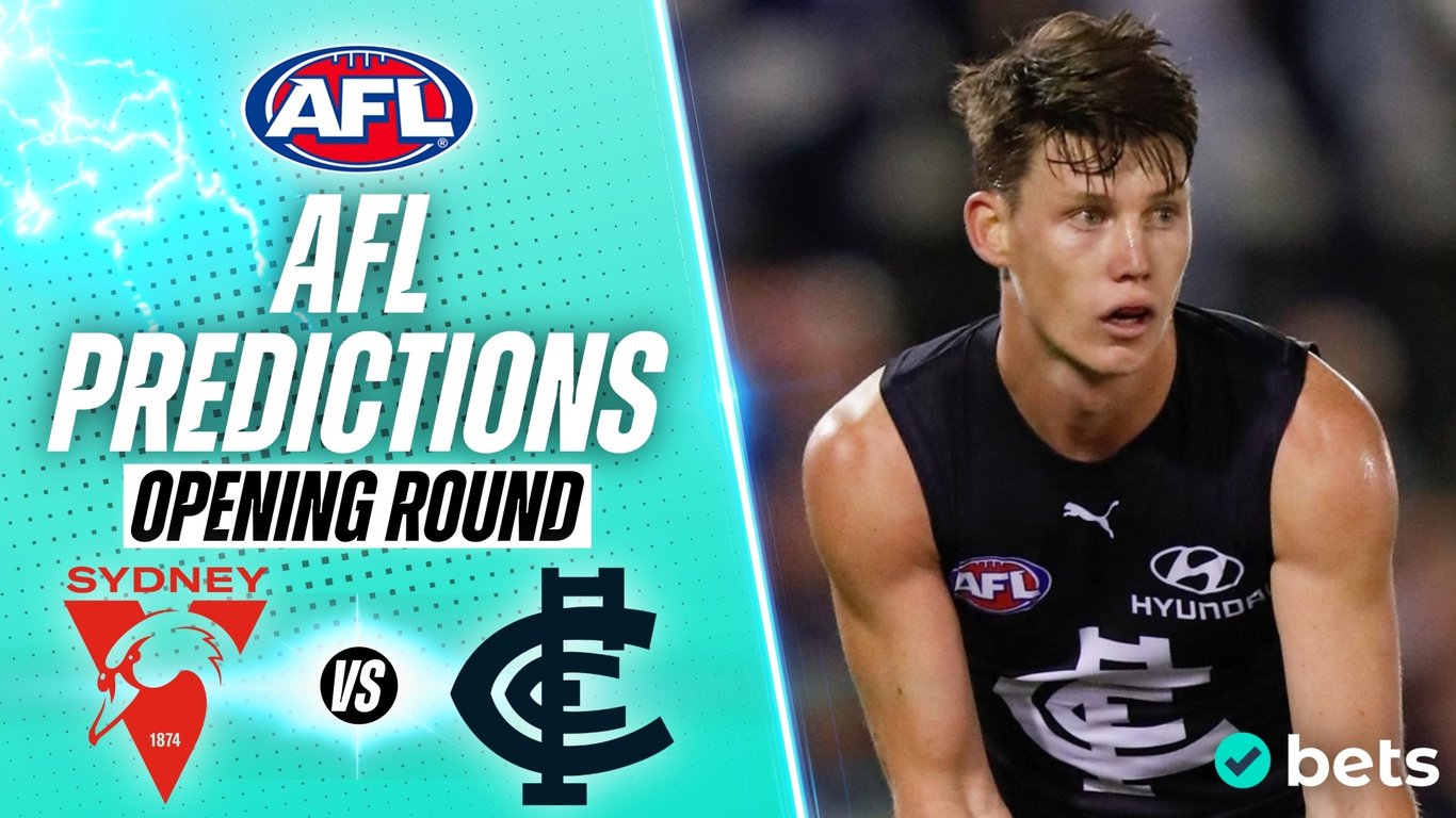 Sydney Swans vs Carlton Blues AFL Opening Round Tips - Value On Road ...