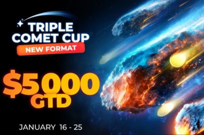 January Poker Planets Schedule: Triple Comet Cup and Sun Lite Cup