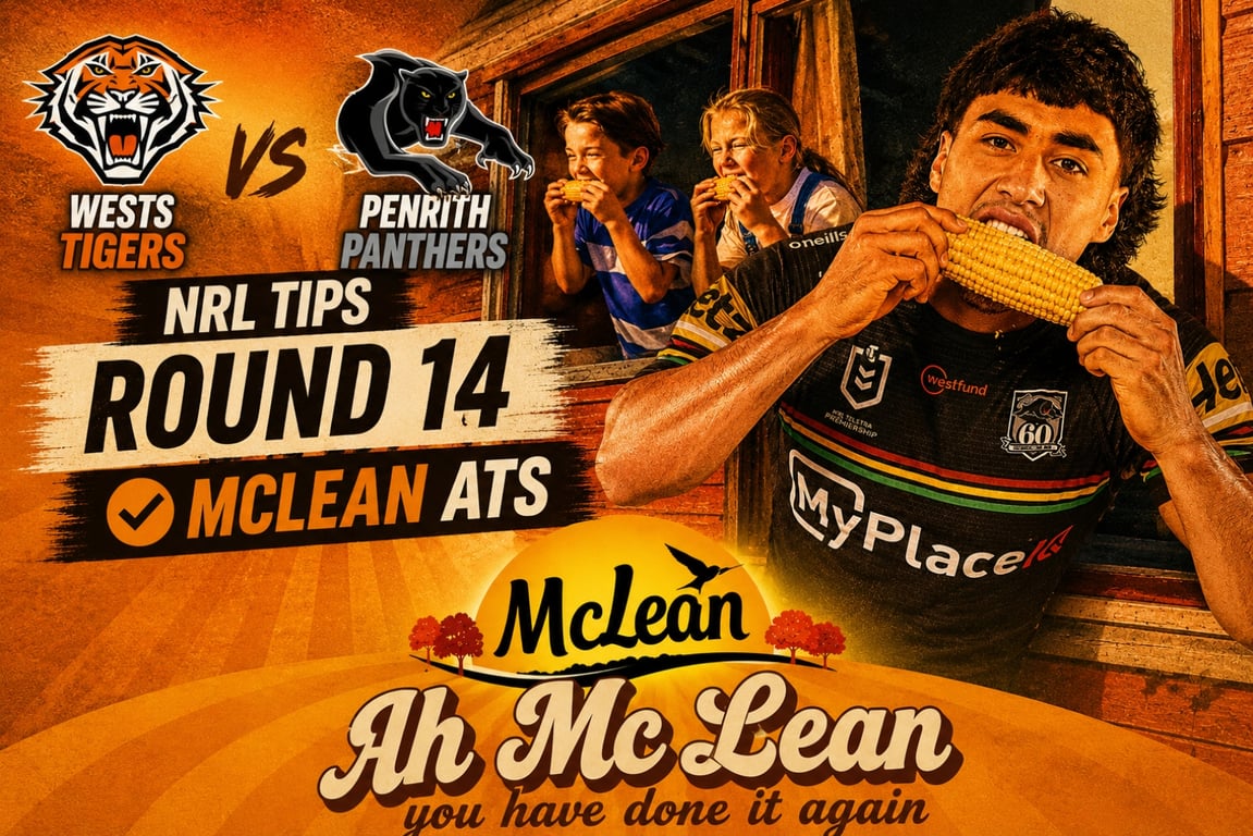 Wests Tigers vs Penrith Panthers NRL Round 14 Tips - Ah McLean you’ve ...
