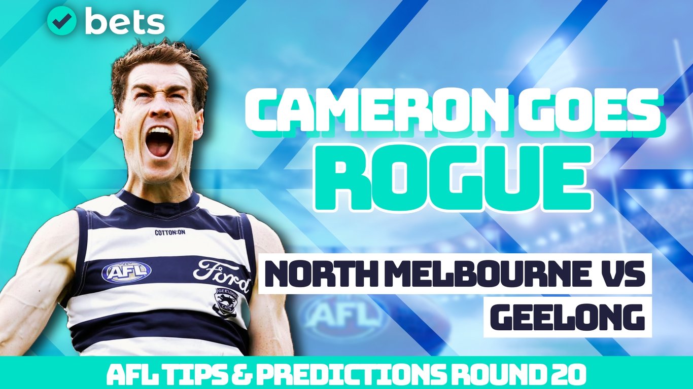 North Melbourne Kangaroos vs Geelong Cats AFL Tips - Cameron edges ...