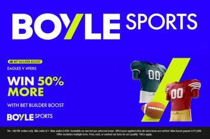 San Francisco 49ers at Philadelphia Eagles Offer – Get A 50% Bet ...