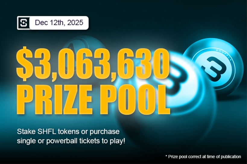 SHFL Lottery Draw December 12th – Win a share of over $3 million