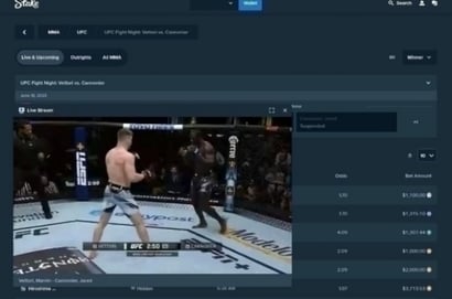 How To Watch UFC Fight Night: Lewis vs Teixeira Live Right Now
