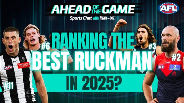 2025 AFL Ruck Rankings: Who’s #1 So Far? Gawn, Xerri, Jackson & More ...