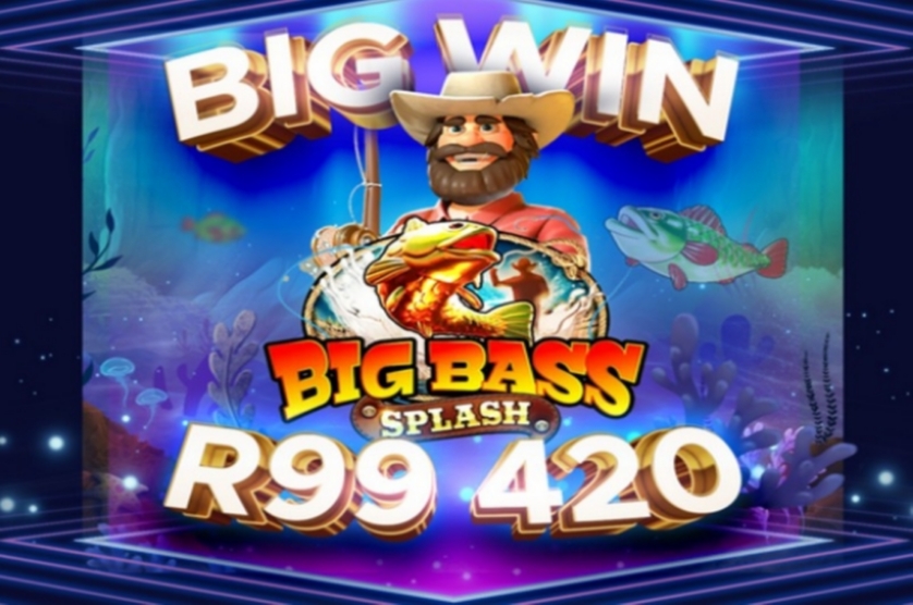 Near-R100K Big Bass Splash Win Shared by Jackpot City