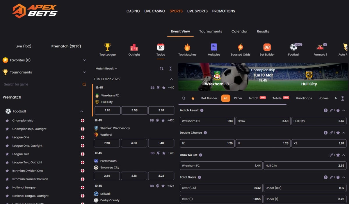 Apex Bets Promo Code for 2026 - Use code BETS to claim up to R30k in ...