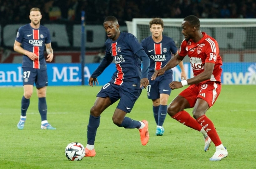 Brest vs PSG Predictions - PSG dominant with Dembele in form