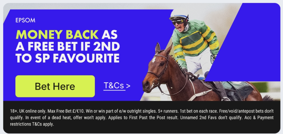 BOYLE Sports Offer: Money back if 2nd to the SP Fav during the 2026 ...