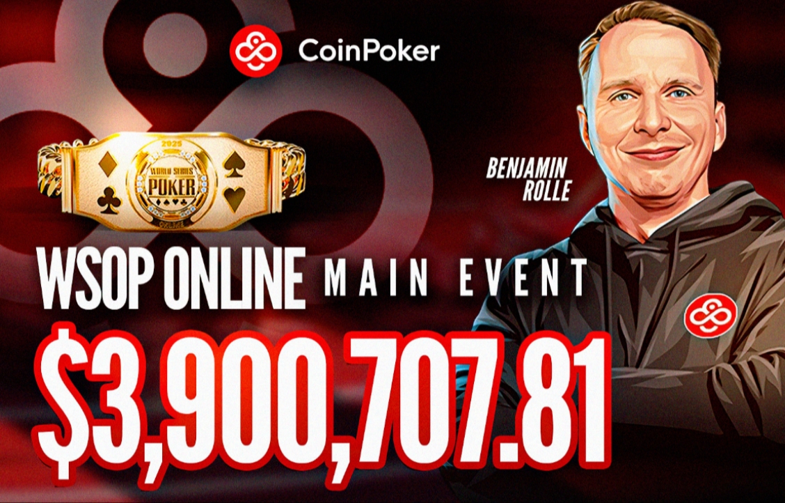 WSOP Online Main Event 2025 Winner Benjamin Rolle for $3.9M