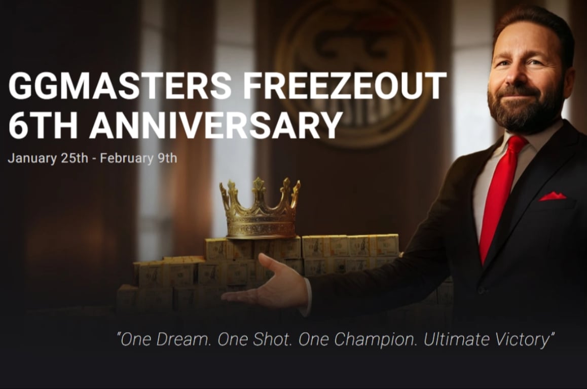 GGMasters Freezeout 6th Anniversary: $10M in Prizes
