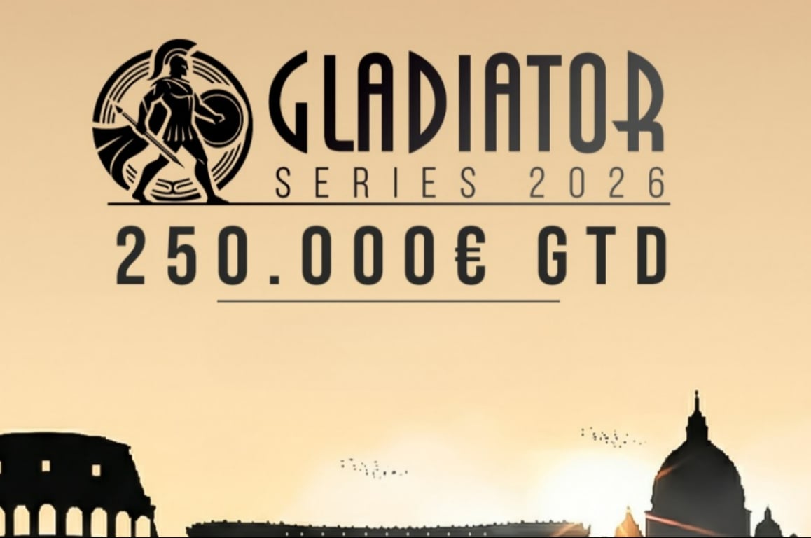 Gladiator Series Returns with Four European Poker Stops in 2026