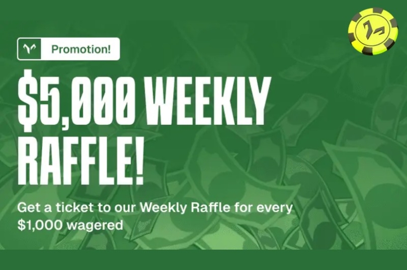 Goated Weekly Raffle: Earn Tickets & Win A Share Of $5,000 Every Week