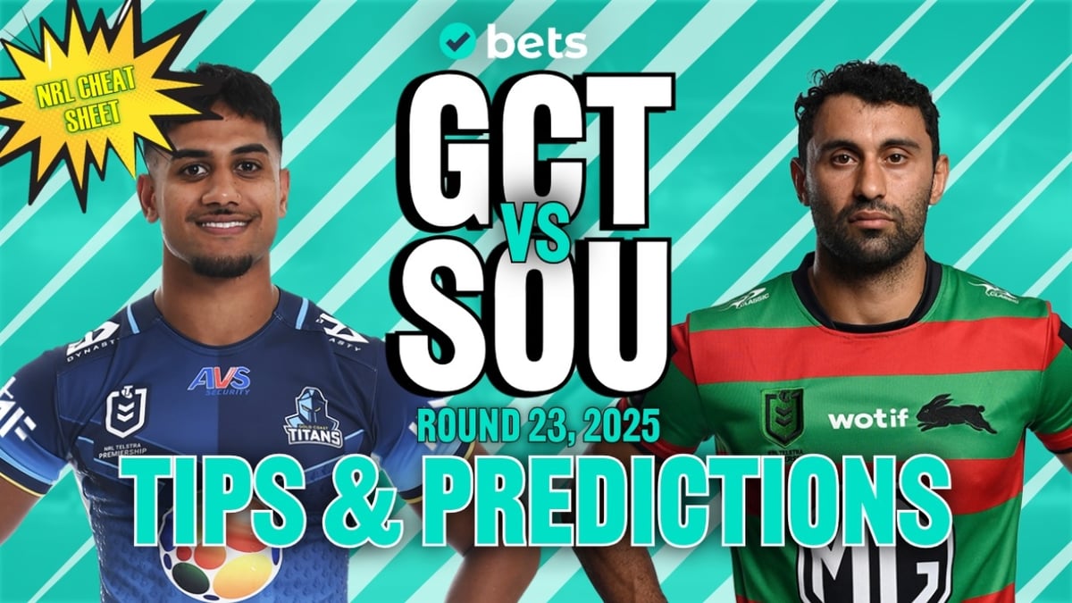 Gold Coast Titans vs South Sydney Rabbitohs NRL Tips - Titans to win ...