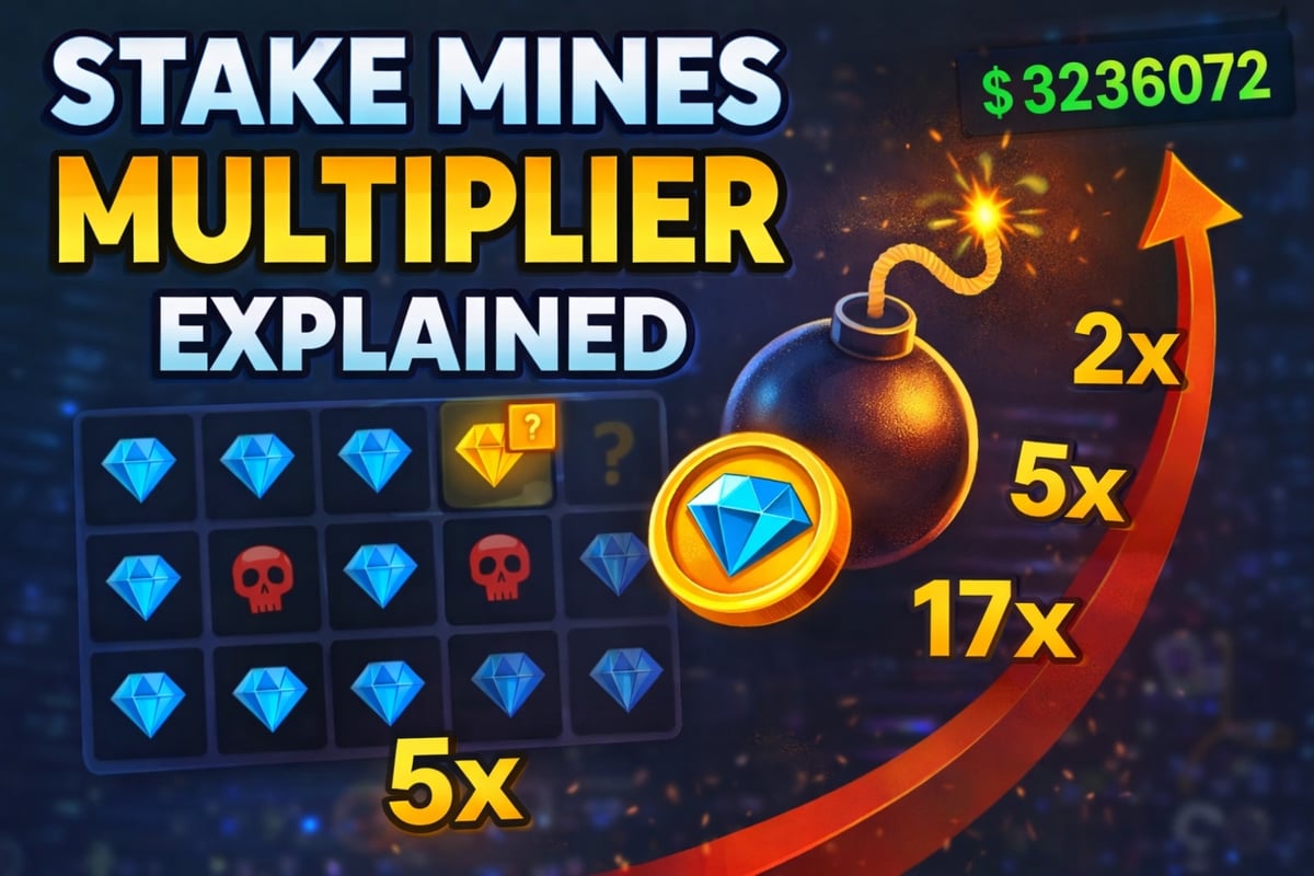 How Does the Stake Mines Multiplier Work? - Full Explained Guide