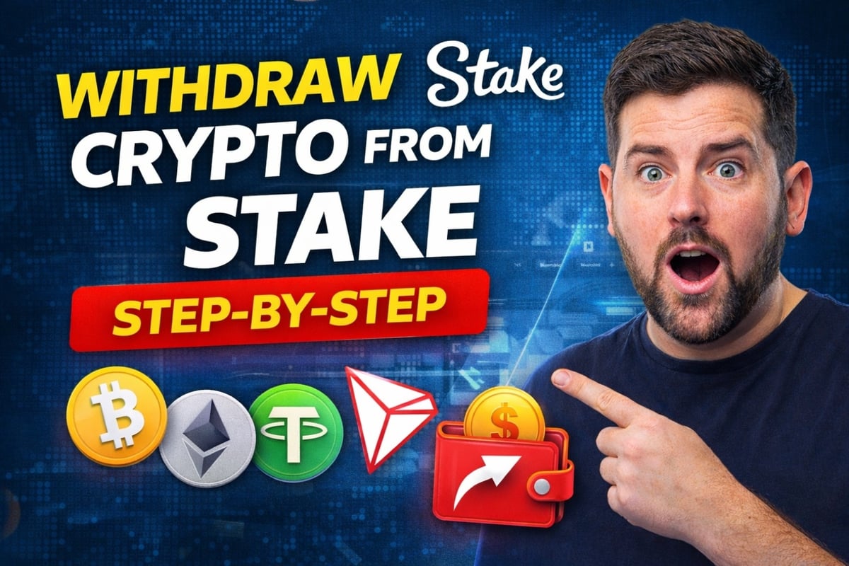 How to Withdraw Crypto From Stake.com - Step by Step Withdrawal Guide