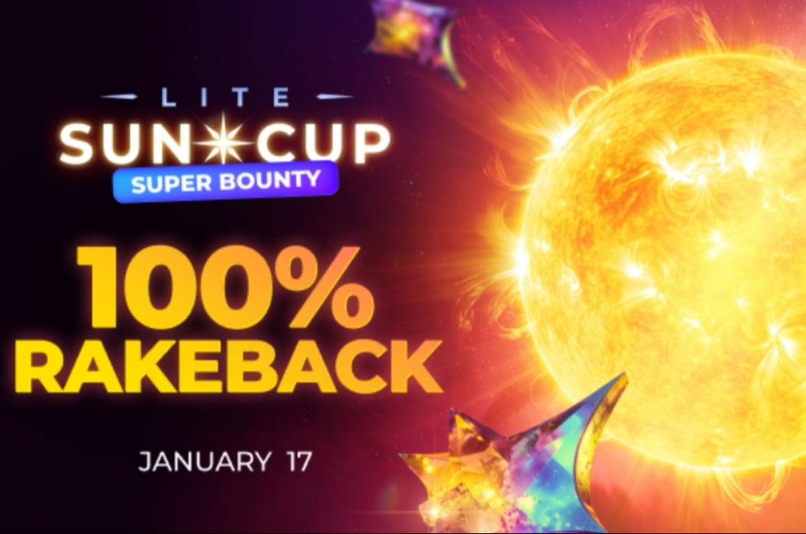 Unlock One Month of Rakeback Through Sun Cup & Sun Lite Cup on Poker ...
