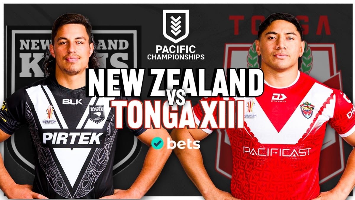 New Zealand Kiwis vs Tonga XIII 2025 Pacific Championships Tips ...