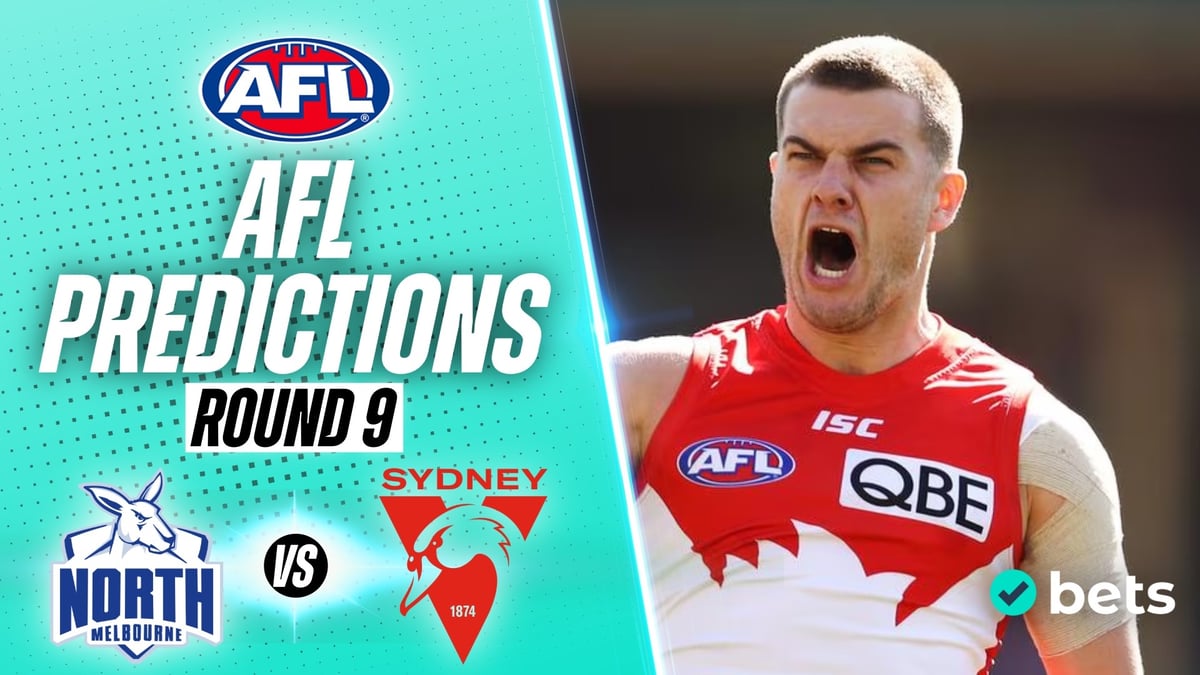 North Melbourne Kangaroos vs Sydney Swans AFL Round 9 Tips - Swans ...