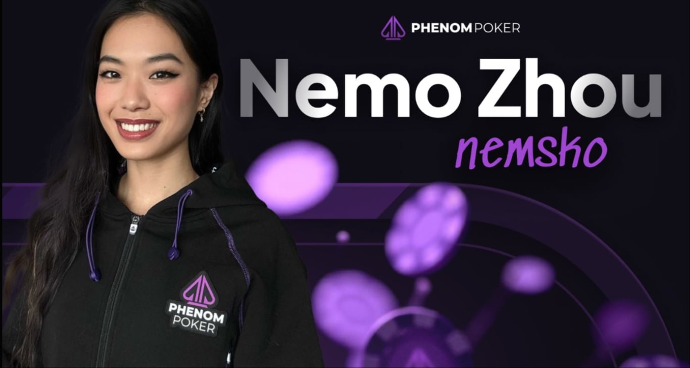 Phenom Poker Gets New Brand Ambassador In Nemo Zhou