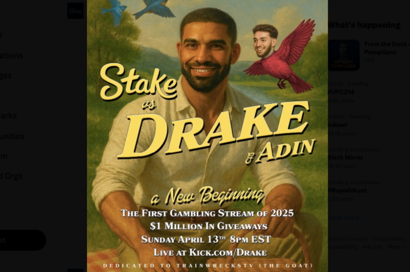 Stake vs Drake 2025: $1 Million in Giveaways tonight!