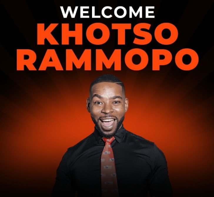 Khotso Rammopo joins World Sports Betting as new Brand Ambassador