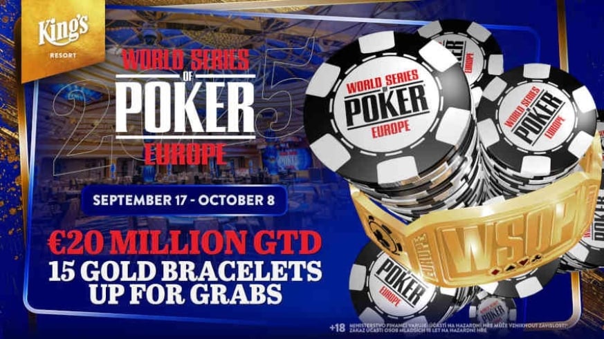 WSOP Europe 2025 Dates & Schedule Revealed