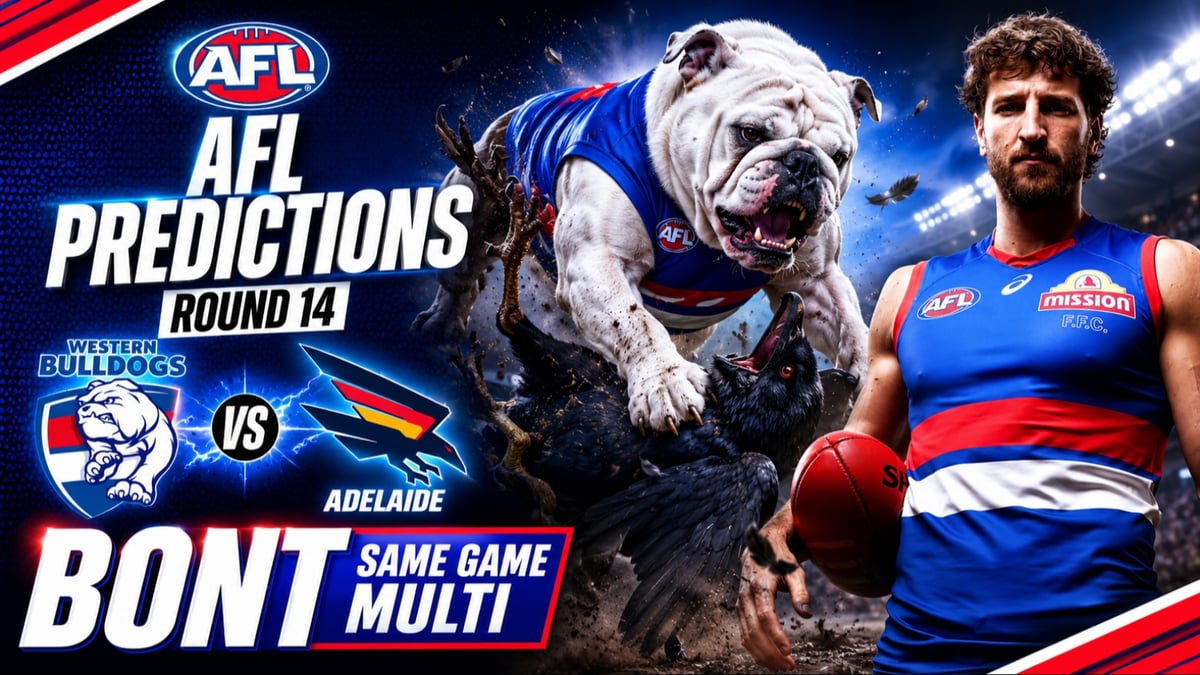 Western Bulldogs vs Adelaide Crows AFL Round 14 Tips - Bontempelli the ...