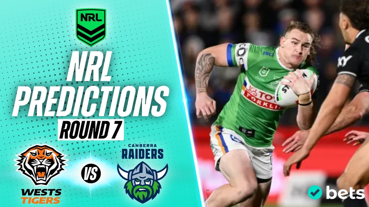 Wests Tigers vs Canberra Raiders NRL Round 8 Tips - Raiders Tipped in a ...