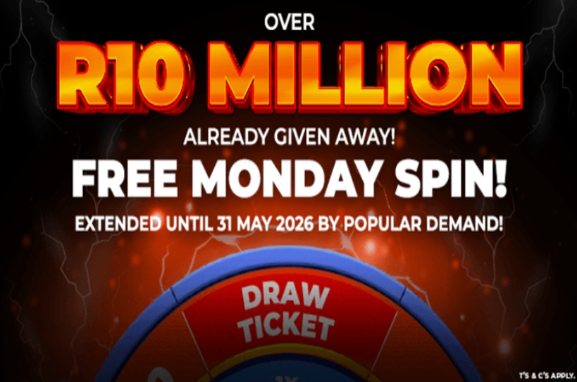 Spin the World Sports Betting Monday Wheel for a Share of R10 Million