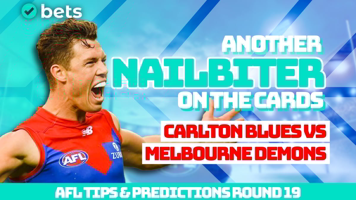 Carlton Blues vs Melbourne Demons AFL Tips - Dees kick straightest