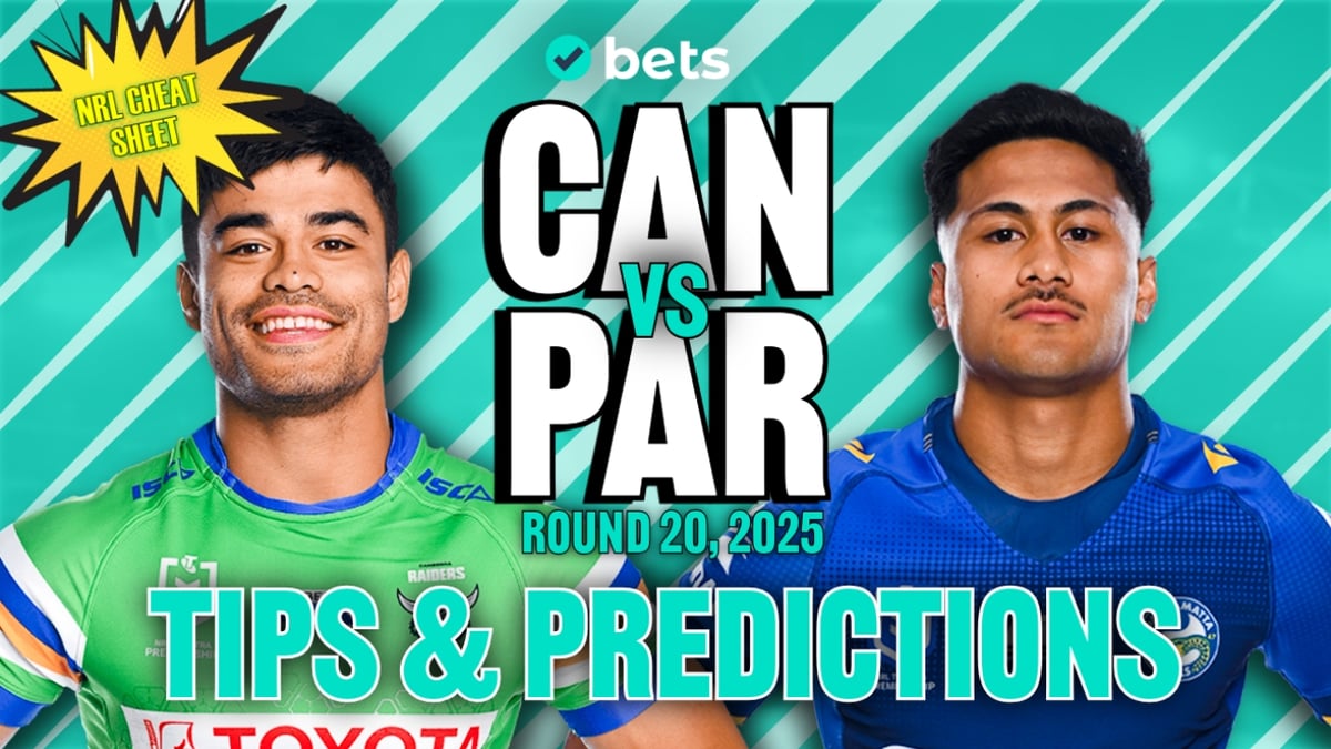 Canberra Raiders vs Parramatta Eels NRL Tips - Raiders 1-12 = Value ...