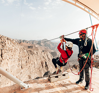 Jebel Jais Zipline Ras Al Khaimah Tickets | RAK Zipline Booking