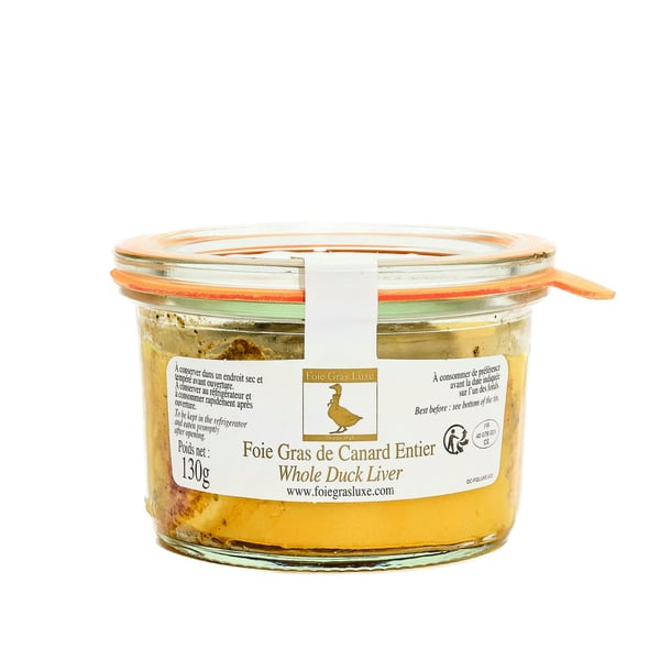 Foie Gras de Canard Entier Bocal - Foie Gras Luxe