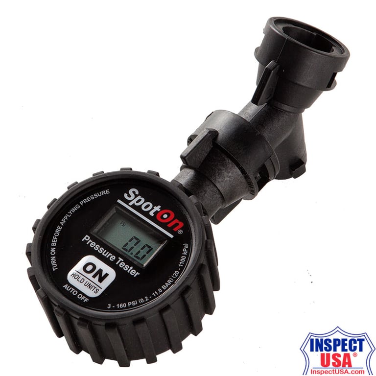 SpotOn Sprayer Pressure Tester (28040) | Inspect USA