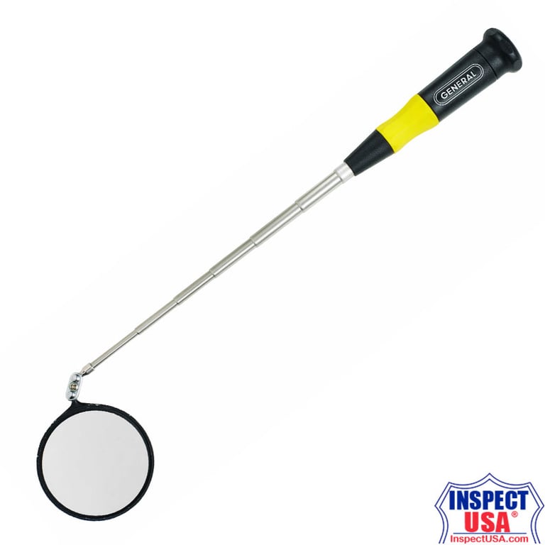 3x Magnification Inspection Mirror 2.5 inch Round ACRYLIC (759563 ...