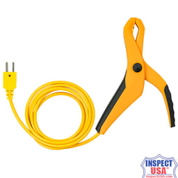 K-Type Thermocouple Pipe Clamp Probe (ATTPC4) 3' Cord | Inspect USA