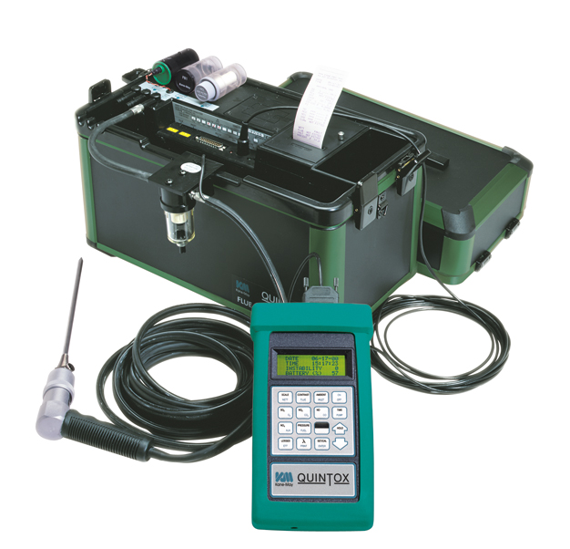 Kane May Quintox Combustion Analyzer (KM9106P) w/Case & Printer ...