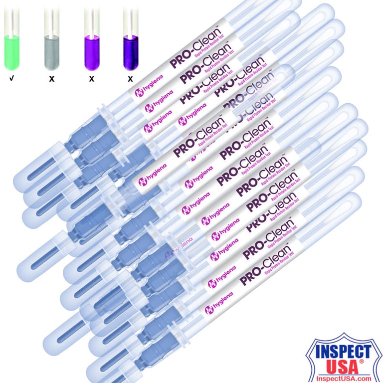 10 Minute ATP Test Swabs 50 Pack (MT-50) No Lab Work Needed | Inspect USA