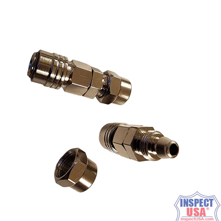 Lutron Manometer Quick Coupler (MTL-CQ9100) Set of 2 | Inspect USA