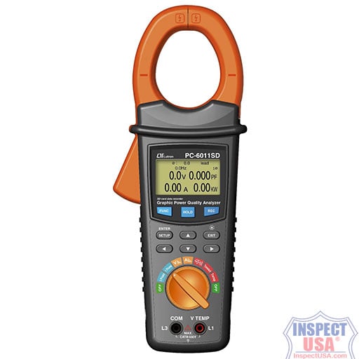 Lutron Clamp-On Power Analyzer (PC-6011SD) SD Card dataLogging ...