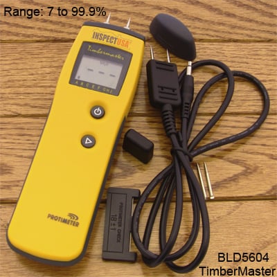 Moisture Meter TimberMaster 7-99% (BLD5604) w/External Probes, GE ...
