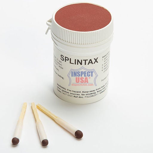 Smoke Matches White Splintax (S210-25) 25 per Pack | Inspect USA