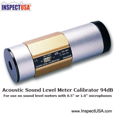 Acoustic Sound Level Meter Calibrator 94dB (SC-941) 1 kHz | Inspect USA