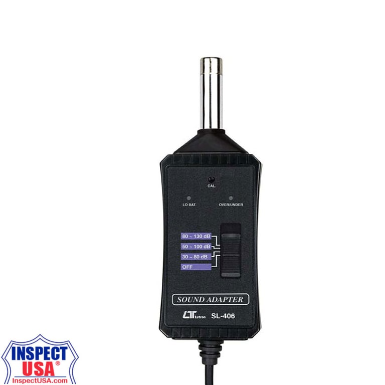 Lutron Sound Level Adapter (SL-406) For use with a Digital Multimeter ...