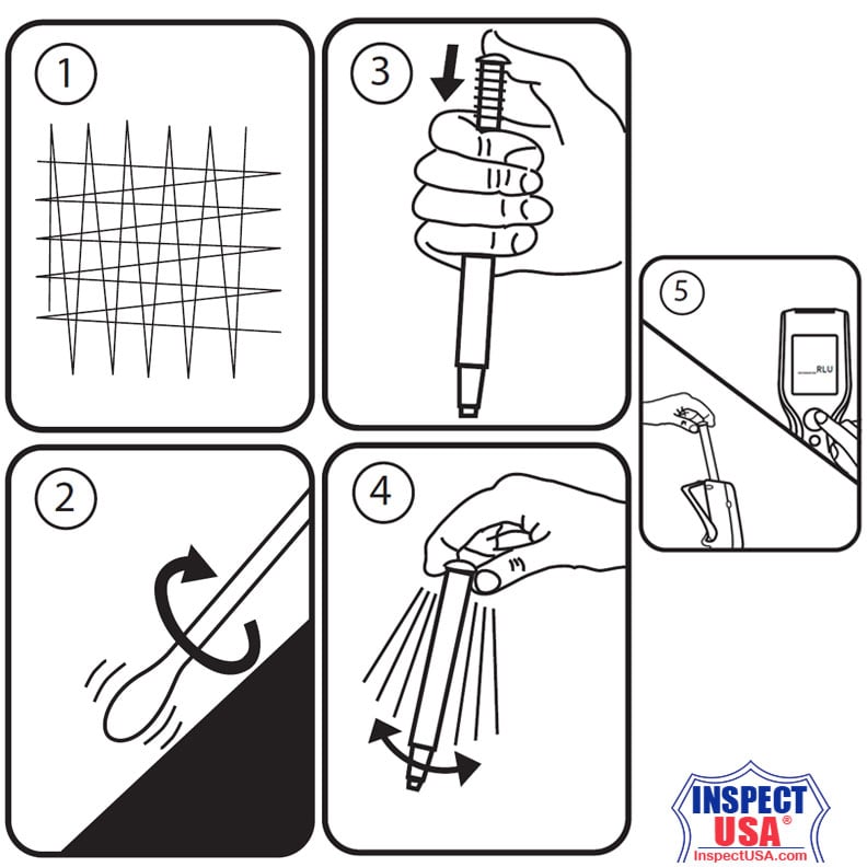 Clean-Trace Surface ATP Swabs (UXL100) 100 Pack | Inspect USA