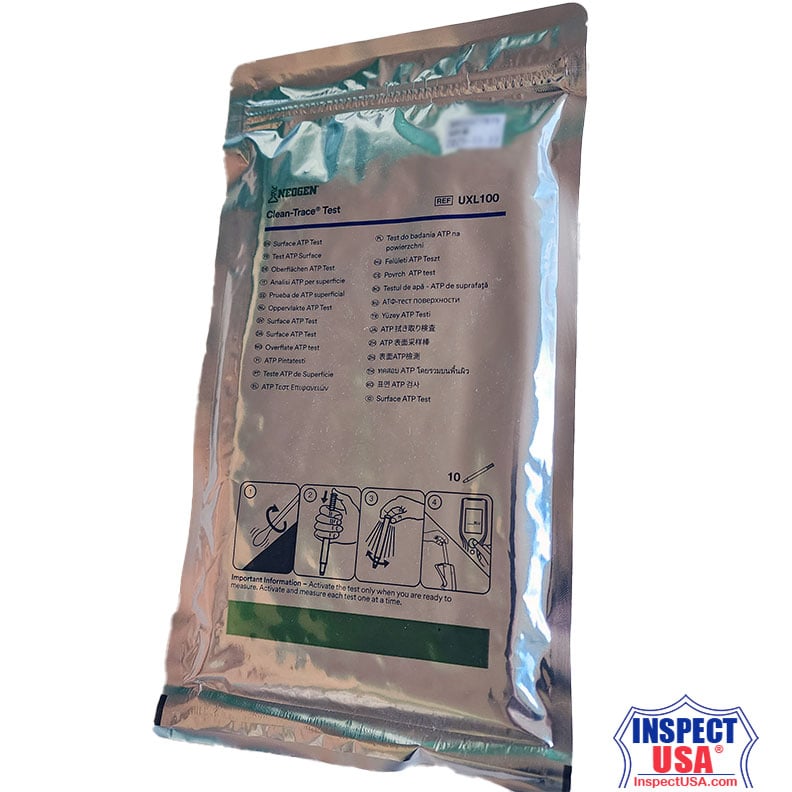 Clean-Trace Surface ATP Swabs (UXL100) 100 Pack | Inspect USA
