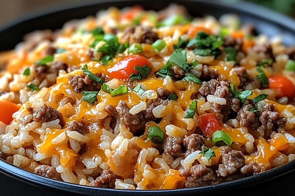 Ground Beef & Rice Skillet: An Incredible Ultimate Recipe ...